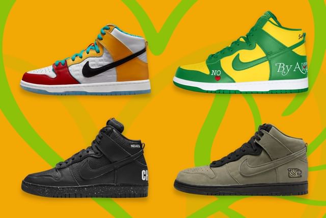 5 best Nike Dunk High collabs of 2022