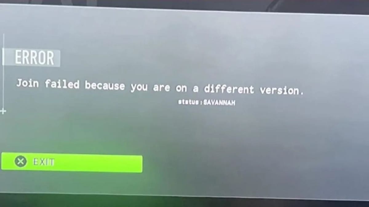 Modern Warfare 2 'Join failed because you are on a different version' error : How to fix ...