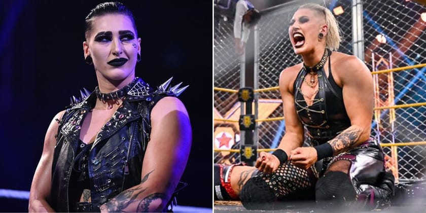 WWE: Rhea Ripley reflects on competing in the first Women's WarGames ...