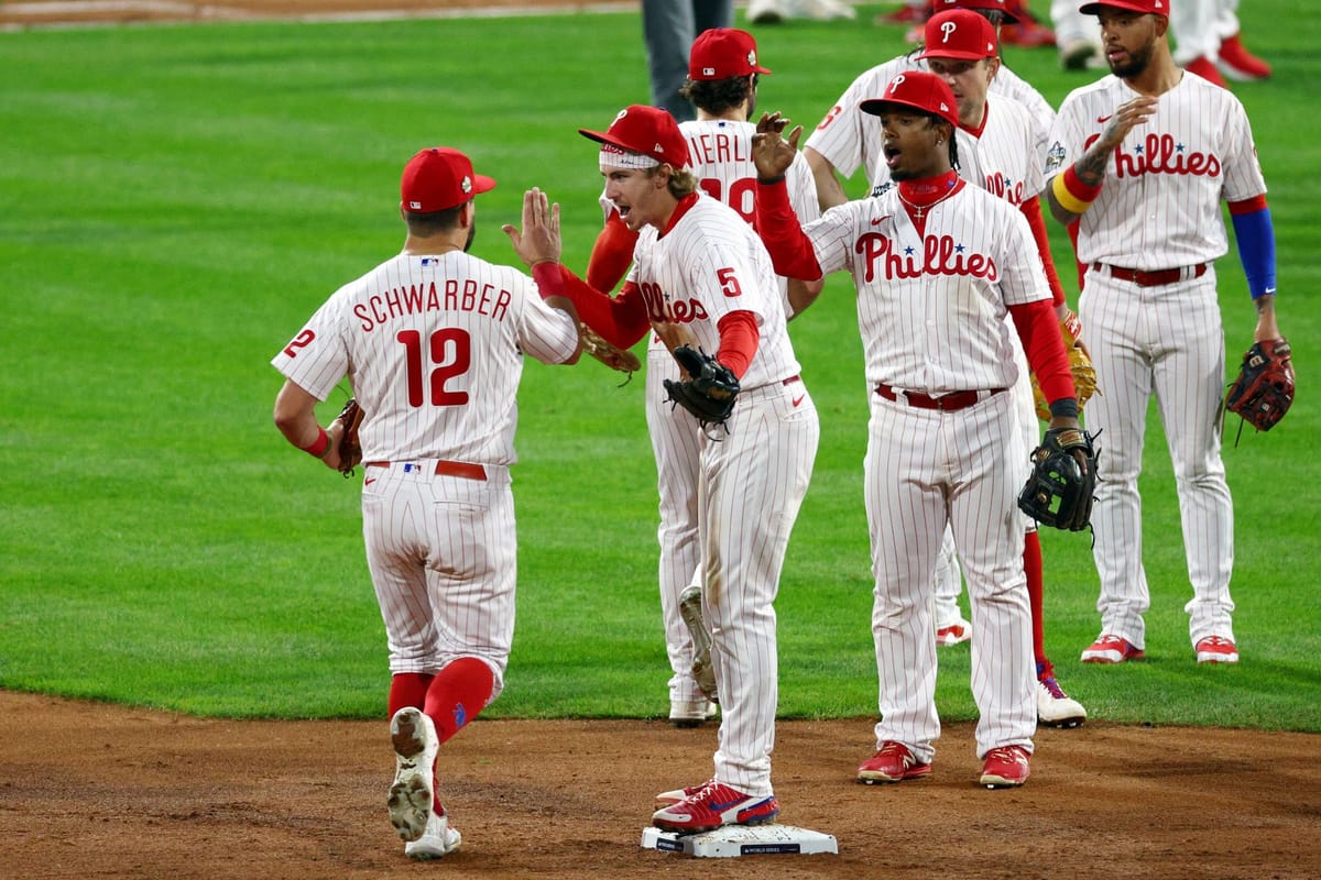 Corey Seidman: "The Phillies are now favored to win the World Series ...