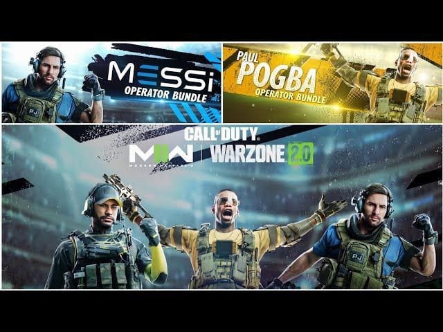 When does the Paul Pogba bundle arrive in Modern Warfare 2 and Warzone 2?