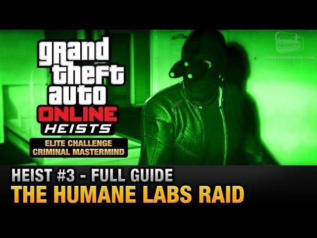 How GTA Online players can start the Humane Labs Raid