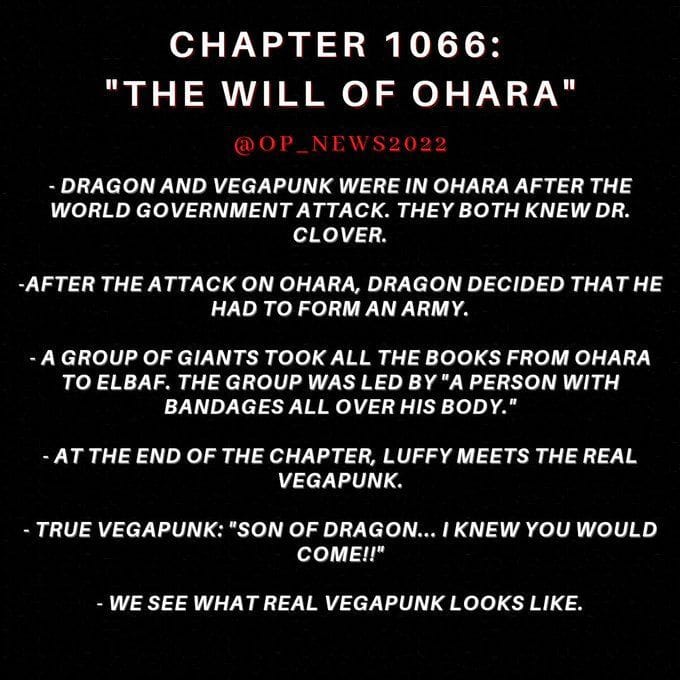 One Piece chapter 1066 spoilers have readers anxiously waiting for ...