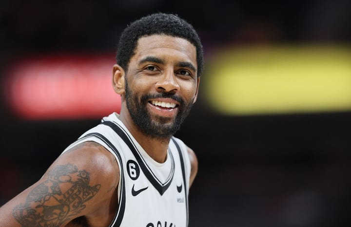Which college did Kyrie Irving attend and how did he fare there?