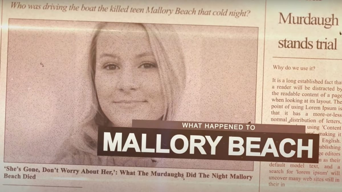 NBC Dateline: Who was Mallory Beach and what happened to her?