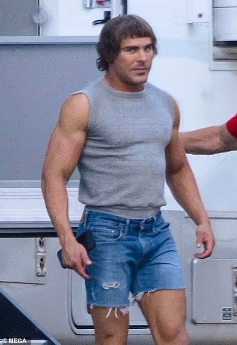 Which WWE Hall of Famer is Zac Efron portraying in Iron Claw?