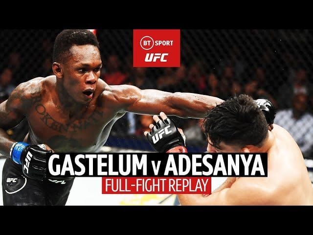 Kelvin Gastelum vs. Israel Adesanya: How many rounds did Gastelum win ...