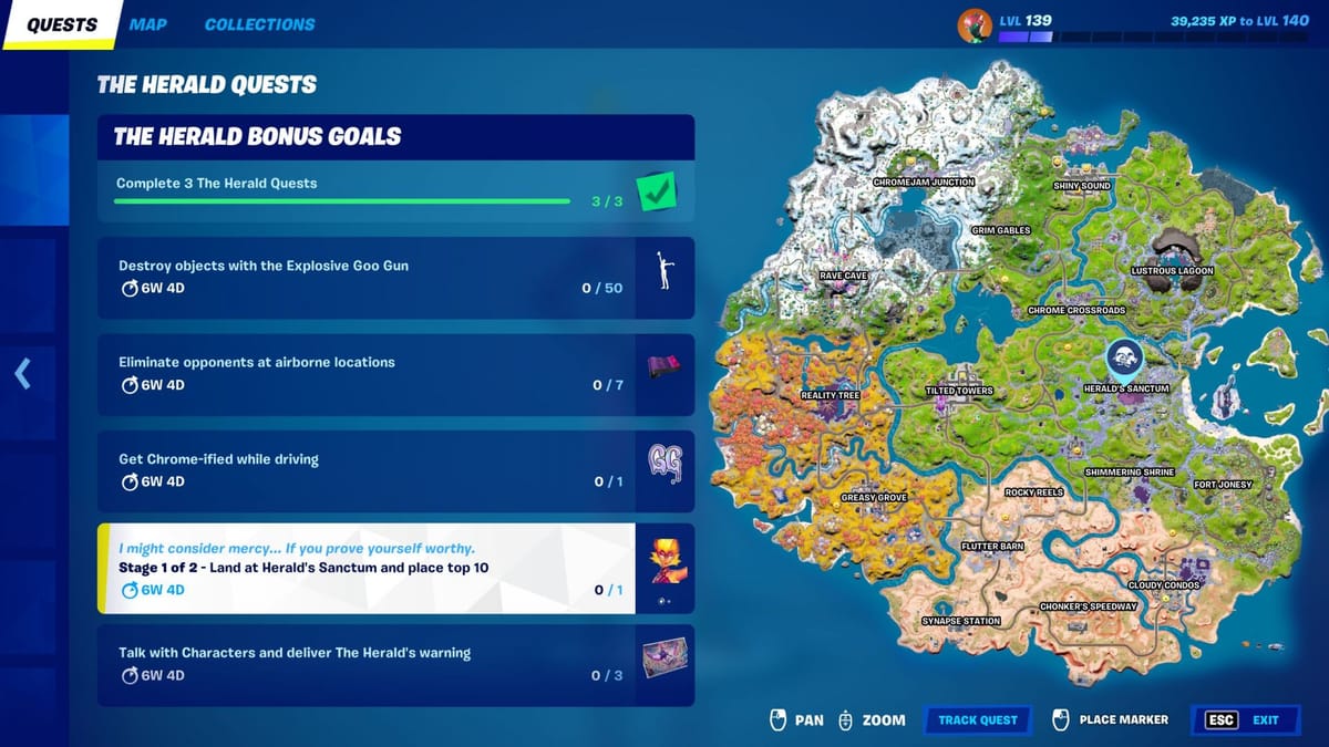 How to unlock super style for The Herald skin in Fortnite