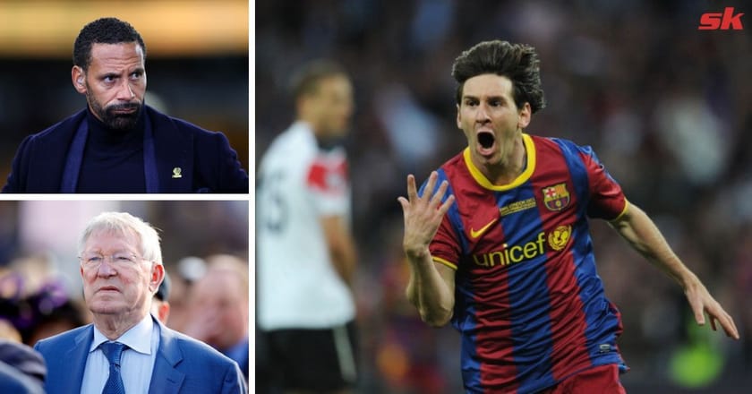 "Messi never made any eye contact" - Rio Ferdinand explains facing ...