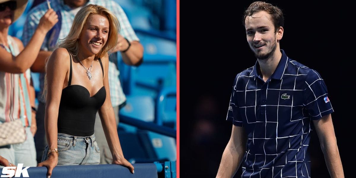 Daniil Medvedev’s wife Daria seen in player box at ATP Finals for first ...