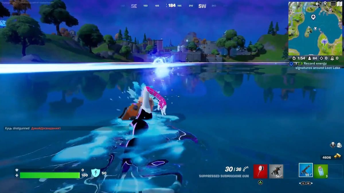 Fortnite: Where to record energy signatures around Loot Lake