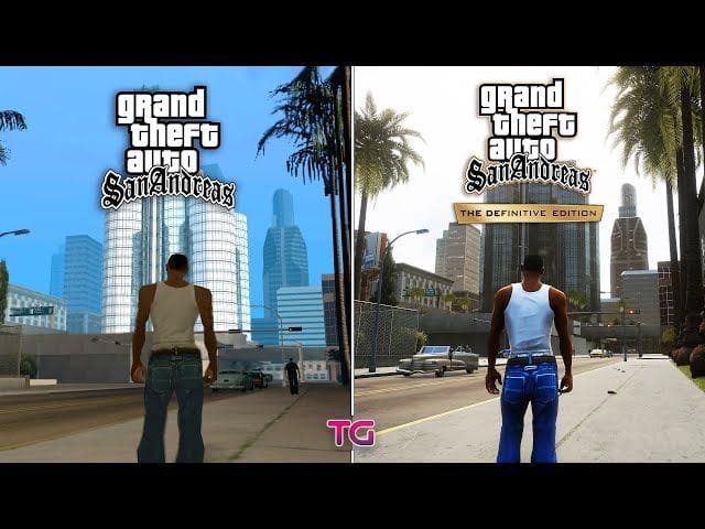5 biggest differences between GTA Trilogy Definitive Edition remasters ...