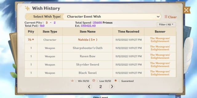 How to use Genshin Impact Wish Simulator for Nahida and all latest ...