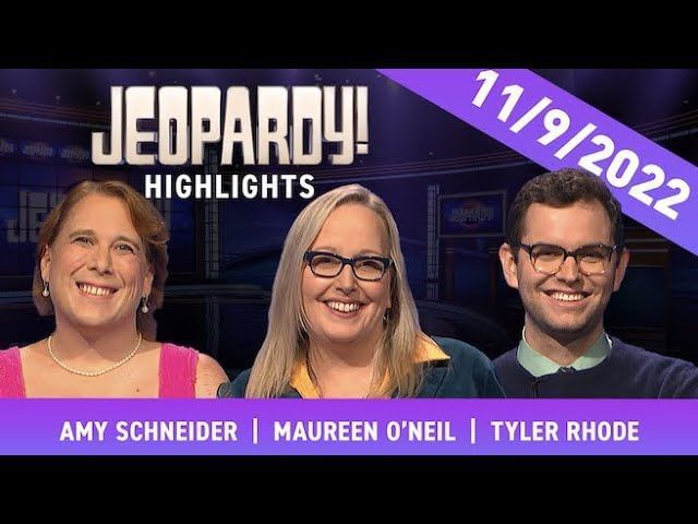 Who won Jeopardy! tonight? November 9, 2022, Wednesday
