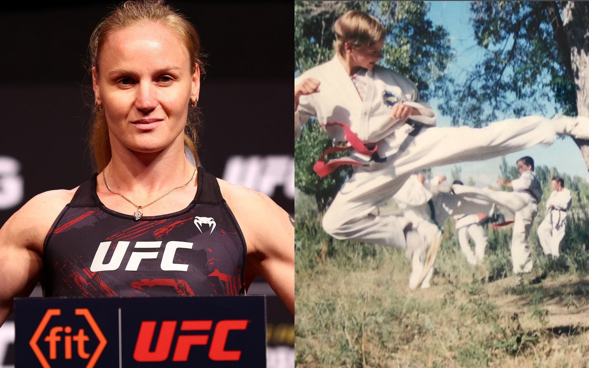 "Using a tree as a training partner since 2000" - Valentina Shevchenko ...