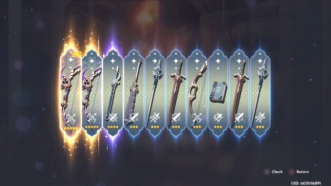 Genshin Impact Weapon banner pity and Epitomized path guide: 5-star ...