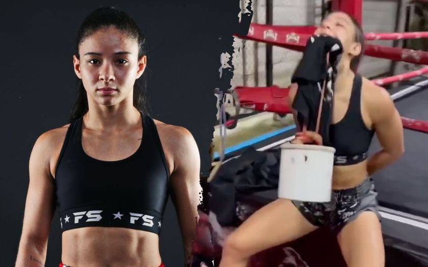 Fans react to Allycia Hellen Rodrigues’ intense neck strengthening exercise