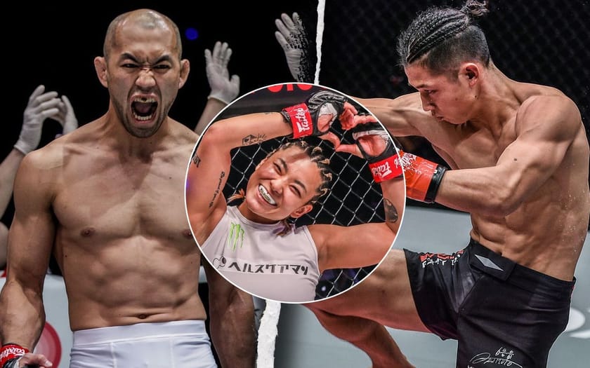 Itsuki Hirata shows full support for fellow Japanese fighters Yushin ...