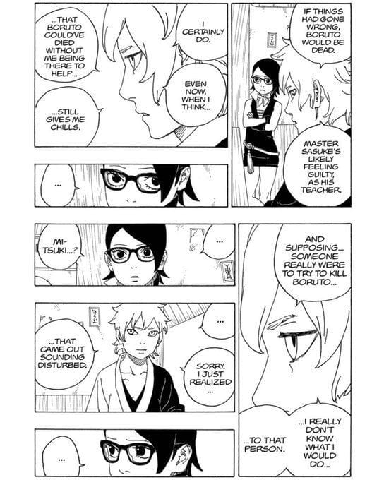 Boruto chapter 75 breaks the internet with Mitsuki's Sage mode