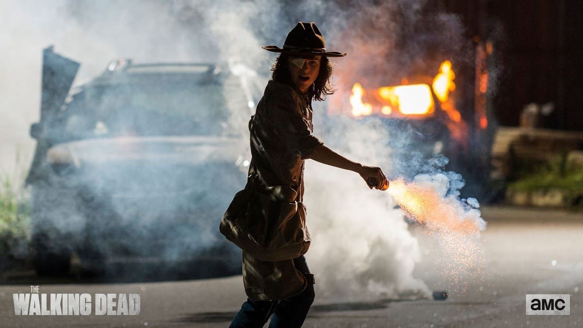 Does Carl die in The Walking Dead?