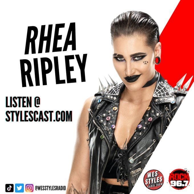 Former Women’s Champion Rhea Ripley is open to intergender matches on ...