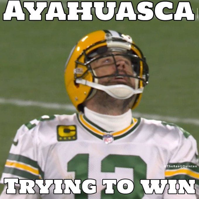NFL fans blame psychedelic drug, 'Ayahuasca' for Aaron Rodgers' awful ...