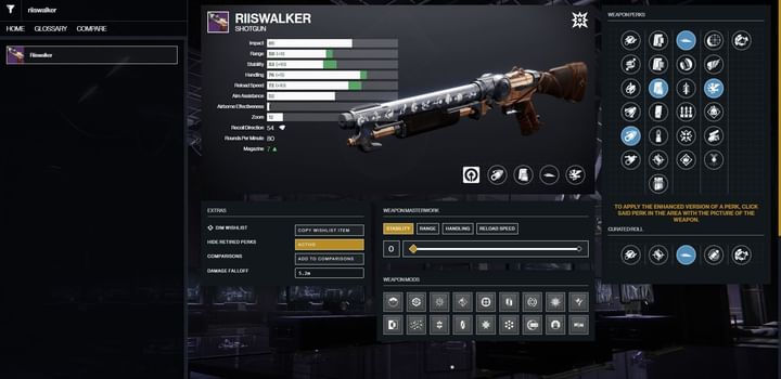 Riiswalker god roll guide for Destiny 2 PvP and PvE