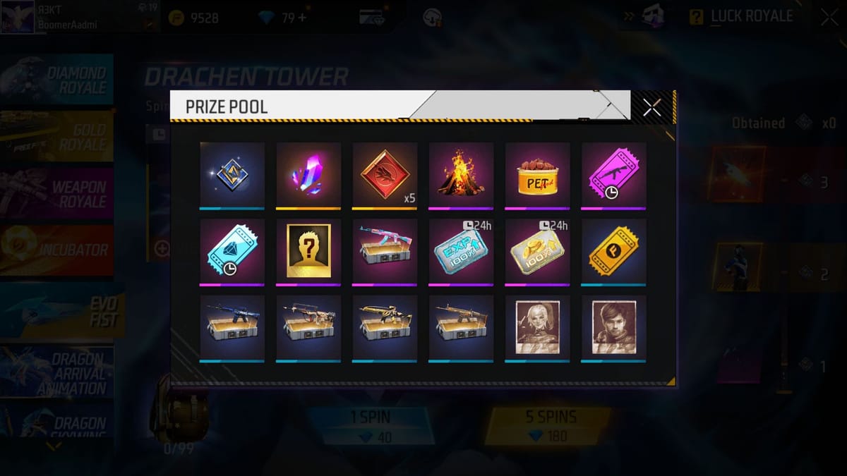 How to get rare outfit and fist skin in Free Fire MAX