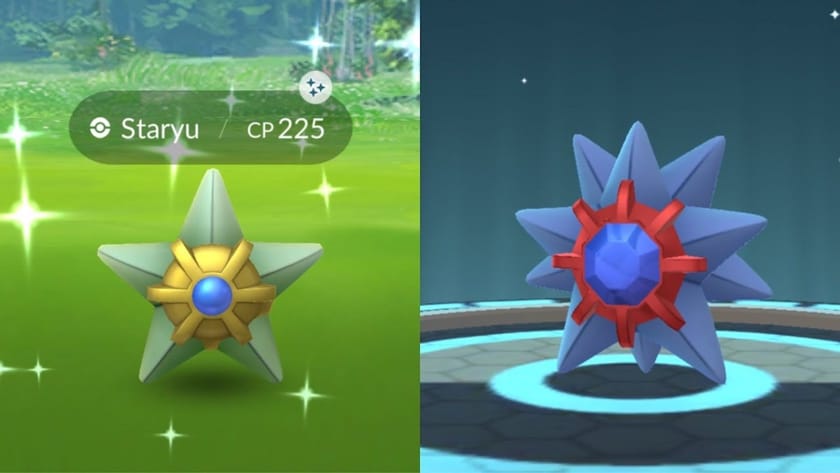 Can Starmie be shiny in Pokemon GO?