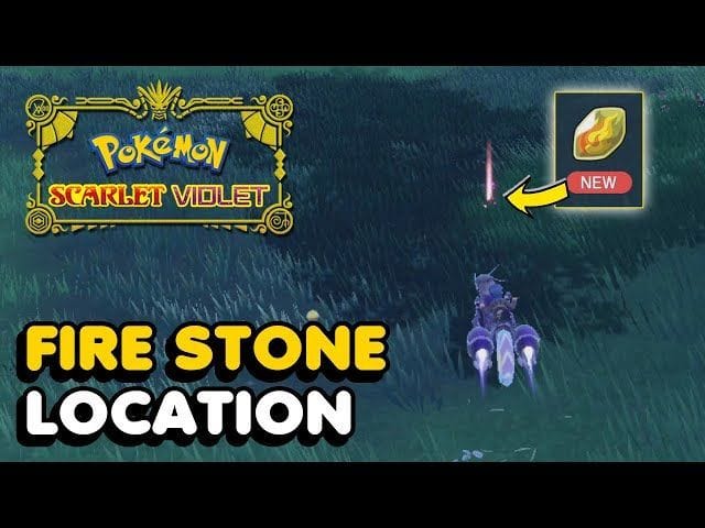Where to find Fire Stones and what to use them for in Pokemon Scarlet ...
