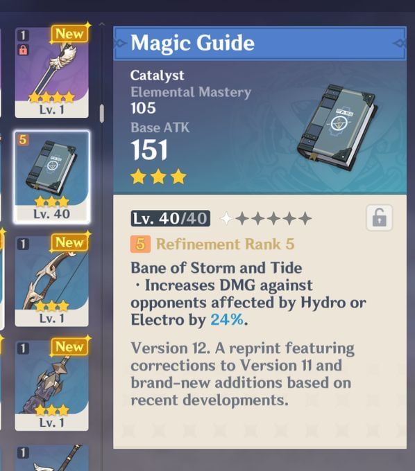 Best weapons for Nahida in Genshin Impact: F2P and 5-star options