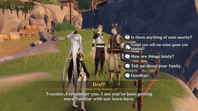 Liben location in Genshin Impact 3.2 Marvelous Merchandise event