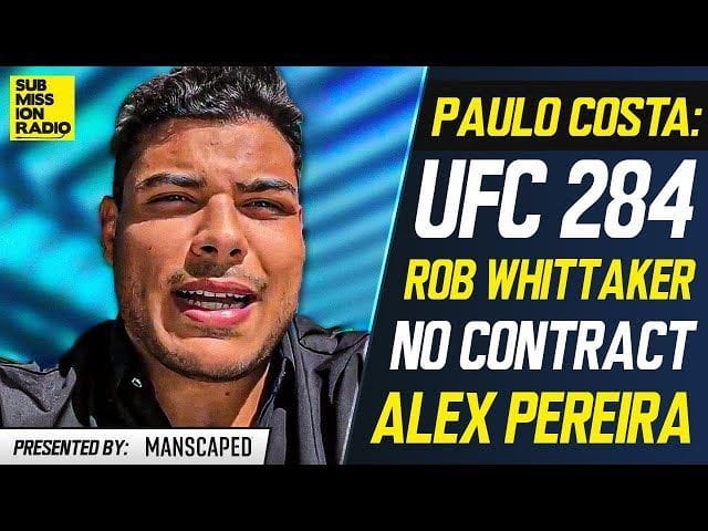 UFC 284: Robert Whittaker vs. Paulo Costa: Is the bout officially ...