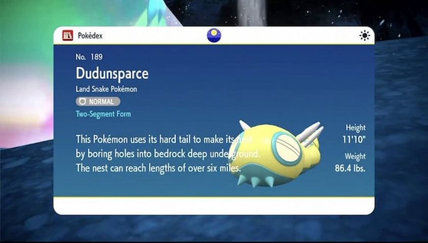 Pokemon Scarlet and Violet: How to evolve Dunsparce into Dudunsparce