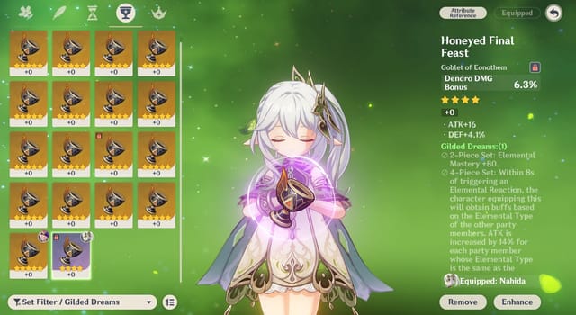 Genshin Impact Nahida build: Best artifacts, weapons, and F2P builds