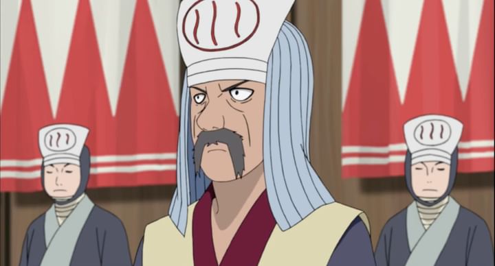 Who is Hot Water Daimyo in Naruto?