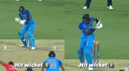 T20 World Cup 2022 WATCH Hardik Pandya Is Out Hit wicket Off The T20 World Cup 2022 WATCH Hardik Pandya Is Out Hit wicket Off The