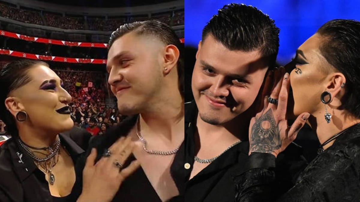 How did Rhea Ripley describe her relationship with Dominik Mysterio in WWE?