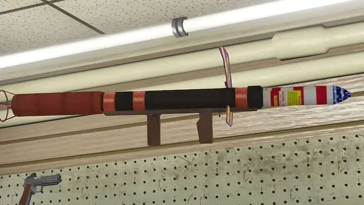 Firework Launcher in GTA 5