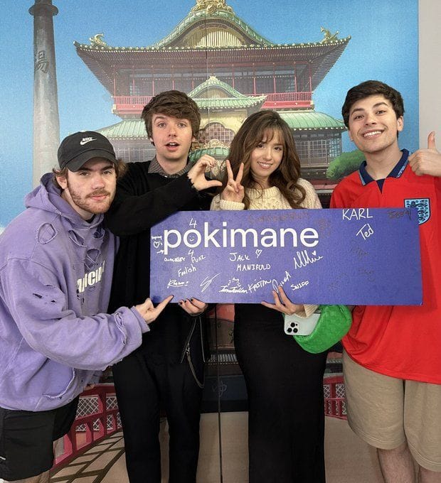 "Best to keep relationships private" - Pokimane and GeorgeNotFound ...