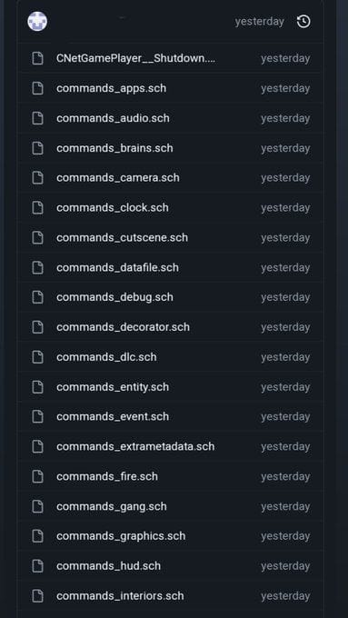 GTA 5 source code supposedly leaked on GitHub