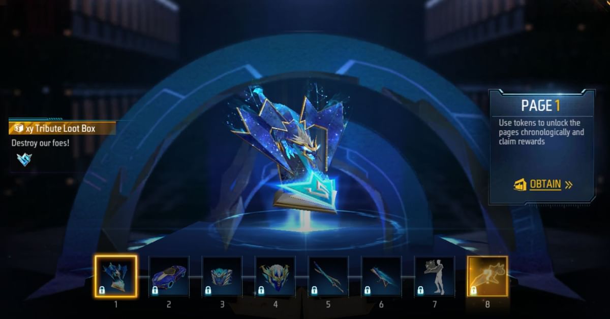 New Galaxy Hyperbook added in Free Fire MAX