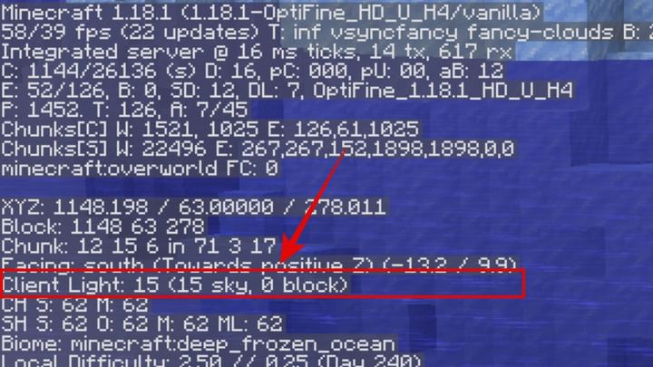 Minecraft F3 debug screen guide for beginners