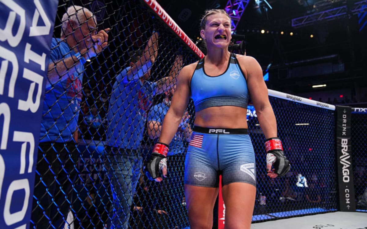 "It's been a hard year"- PFL Star Kayla Harrison gets emotional talking ...