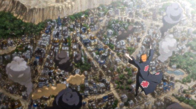 Naruto: What did Pain say before destroying Konoha village? Explained