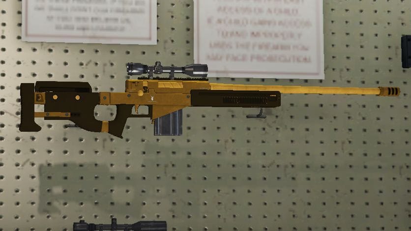 Sniper Rifle In GTA 5