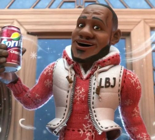 What is the LeBron James Sprite Cranberry ad and why has it been made ...