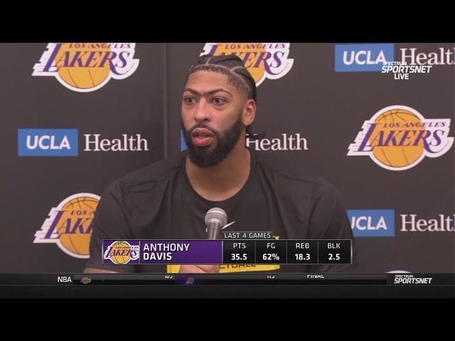 "You know, make them feel like they're not a man" - Anthony Davis on ...