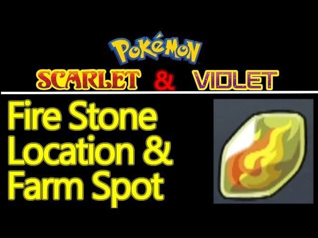 Where to find Fire Stones and what to use them for in Pokemon Scarlet ...