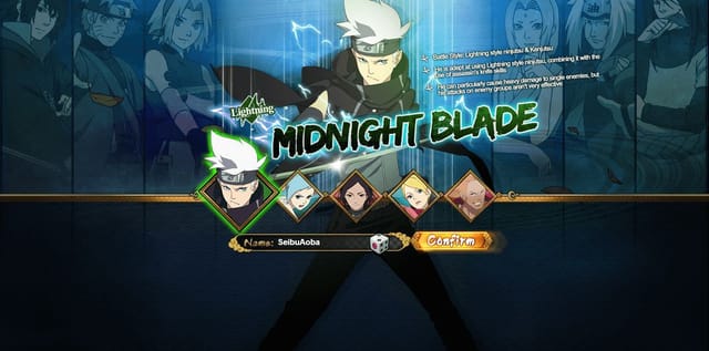Who is Midnight Blade in Naruto?